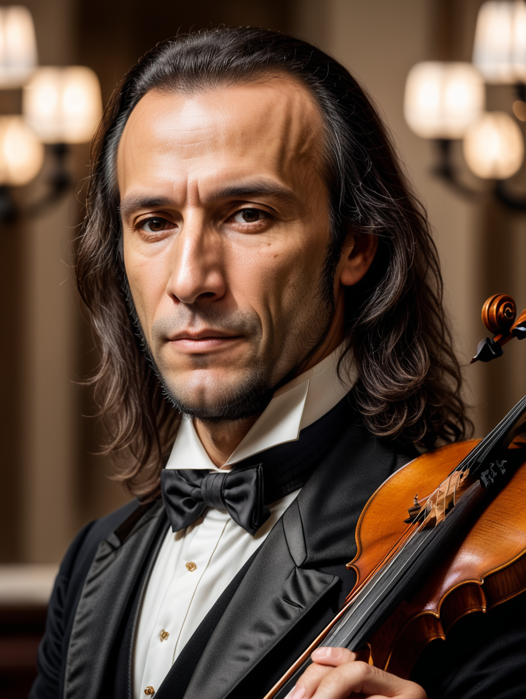 Premium Free ai Images | photo portrait niccolo paganini paganini in ...