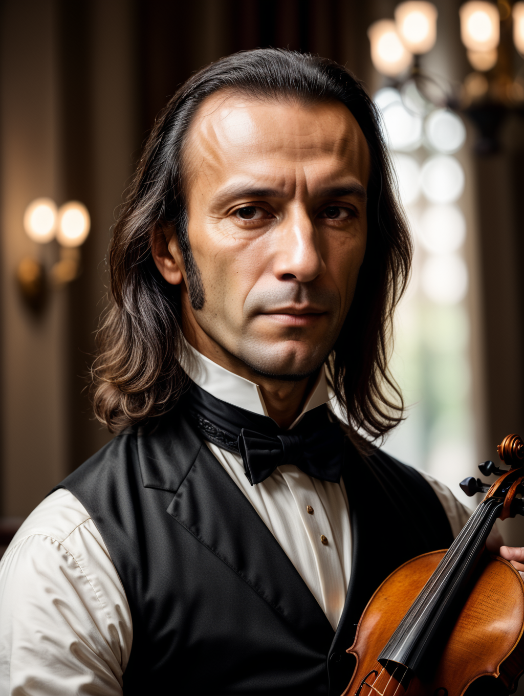 Premium Free ai Images | photo portrait niccolo paganini paganini in ...