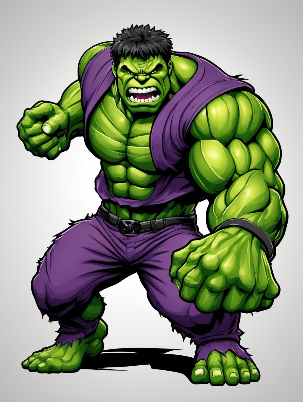 Premium Free ai Images | vector hulk smash mascot logo gaming bright ...