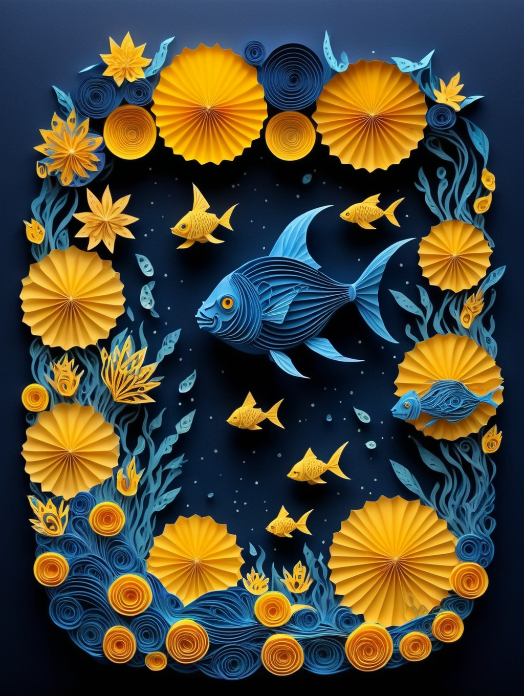 Premium Free ai Images | magical underwater world bright and colorful ...