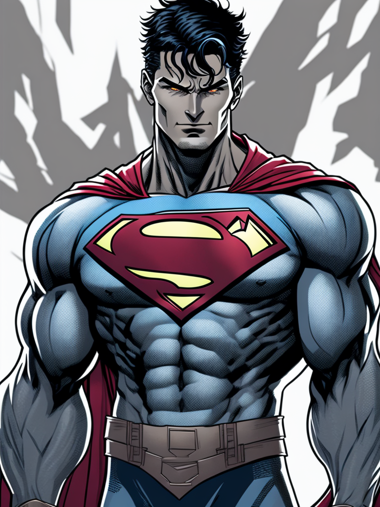 Lumenor AI Image Generation - superman comic venom