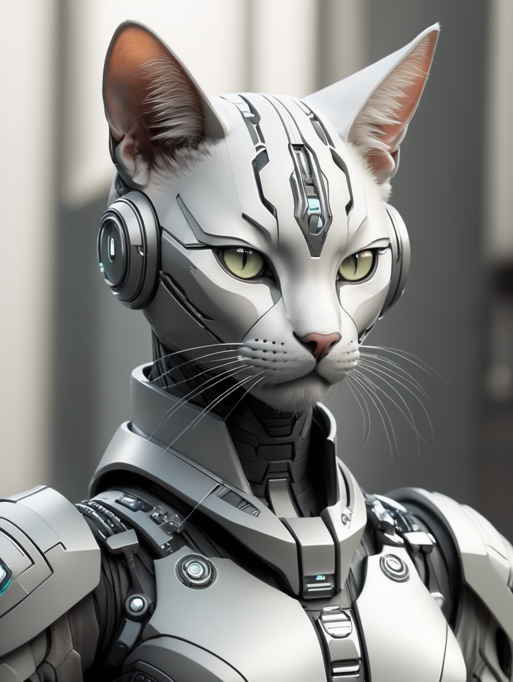 Premium Free ai Images | cybercat