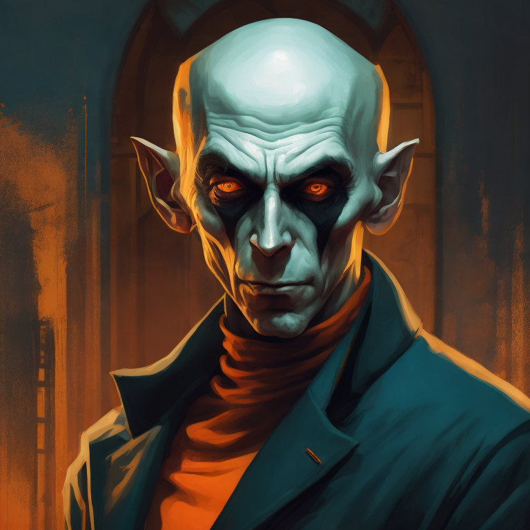 Premium Free ai Images | nosferatu in pop art style