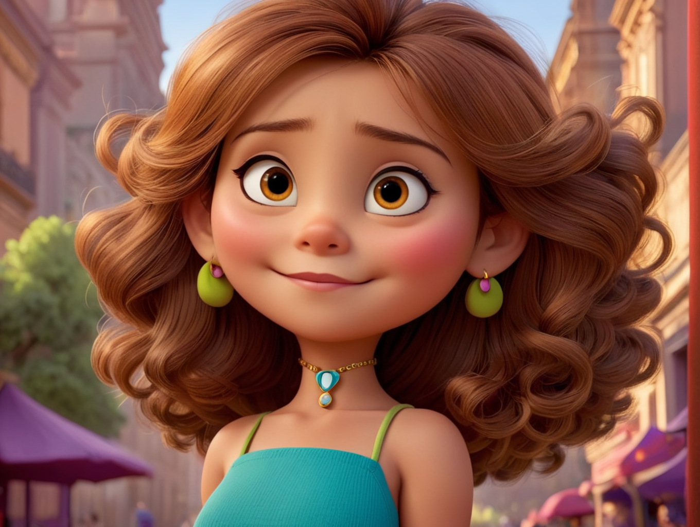 Premium Free ai Images | disney pixar inspired movie poster with title ...