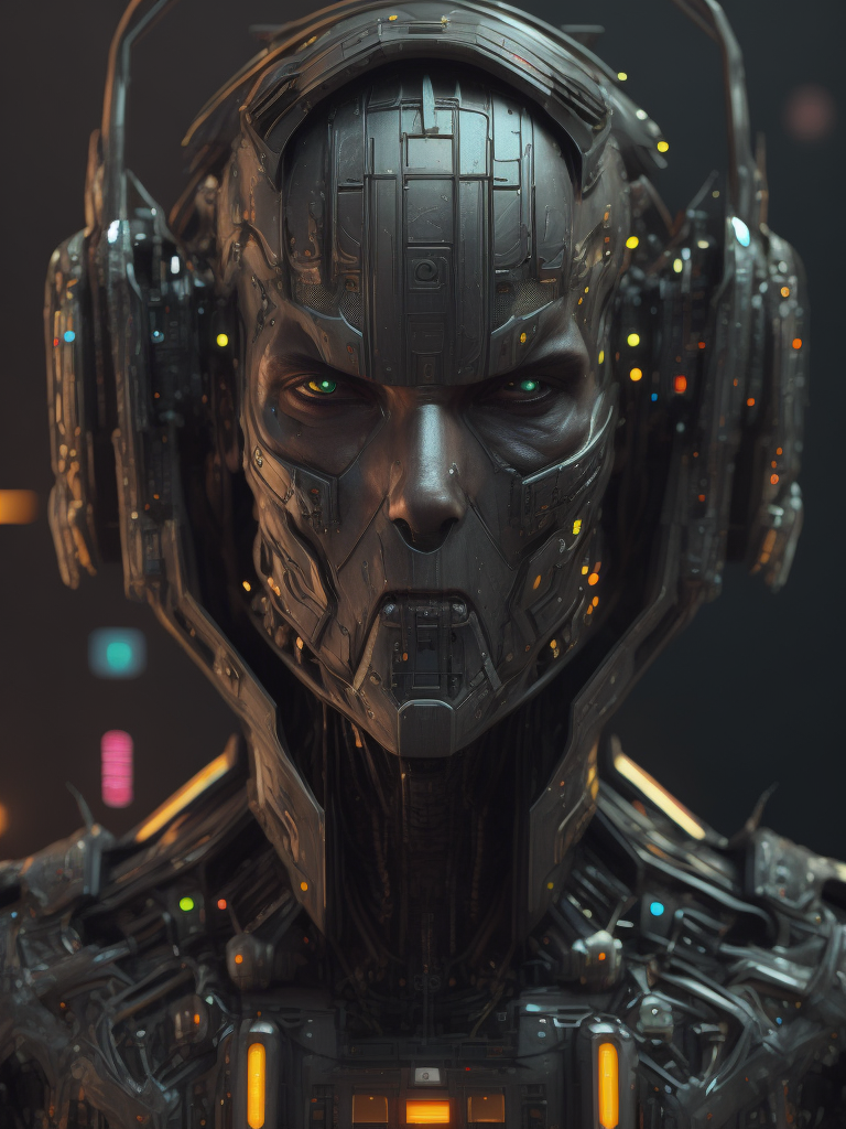 Premium Free ai Images | matrix neo robot