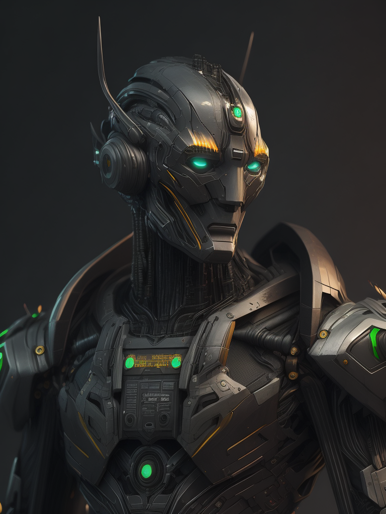 Premium Free ai Images | matrix neo robot