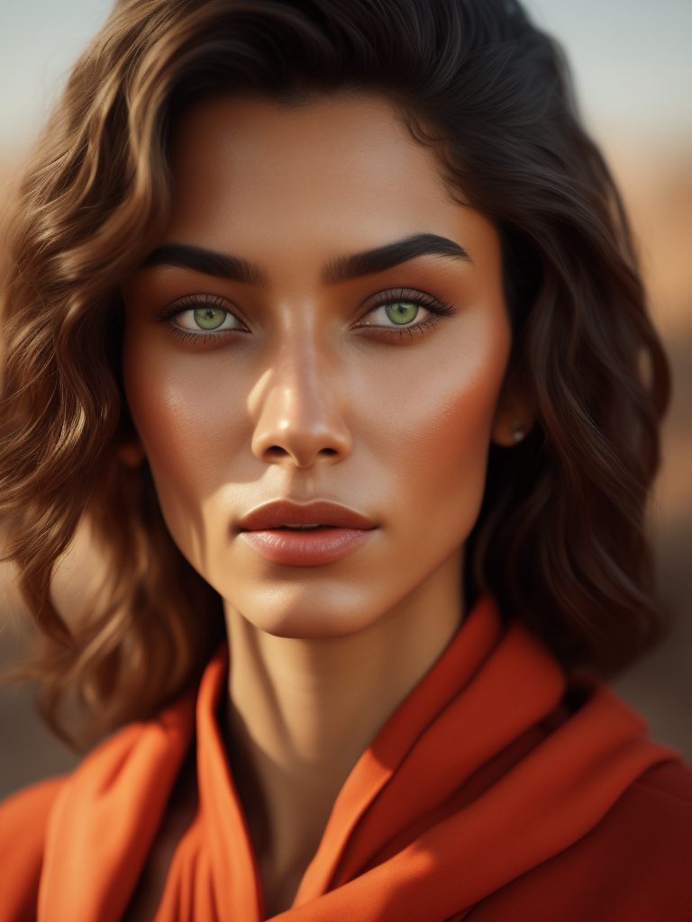 Premium Free ai Images | photorealistic image of an israeli woman from ...