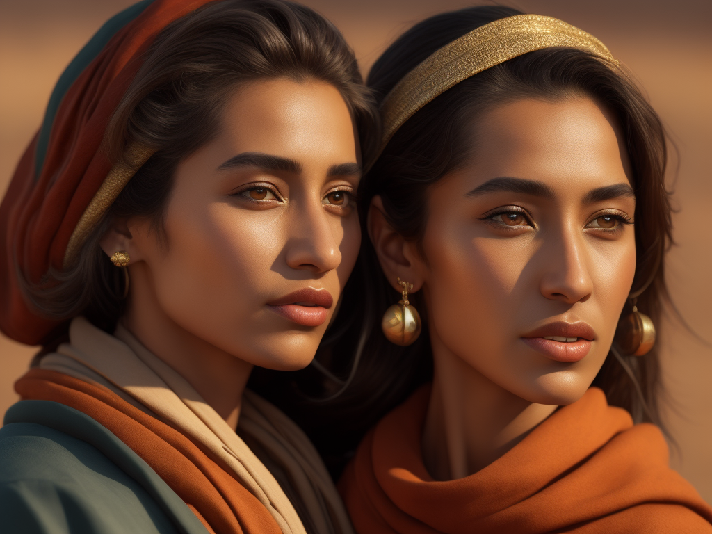 Premium Free ai Images | photorealistic image of an berber woman from ...