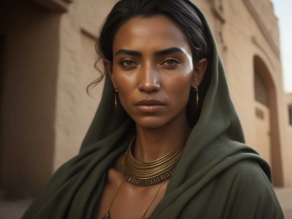 Premium Free ai Images | photorealistic image of an berber woman from ...