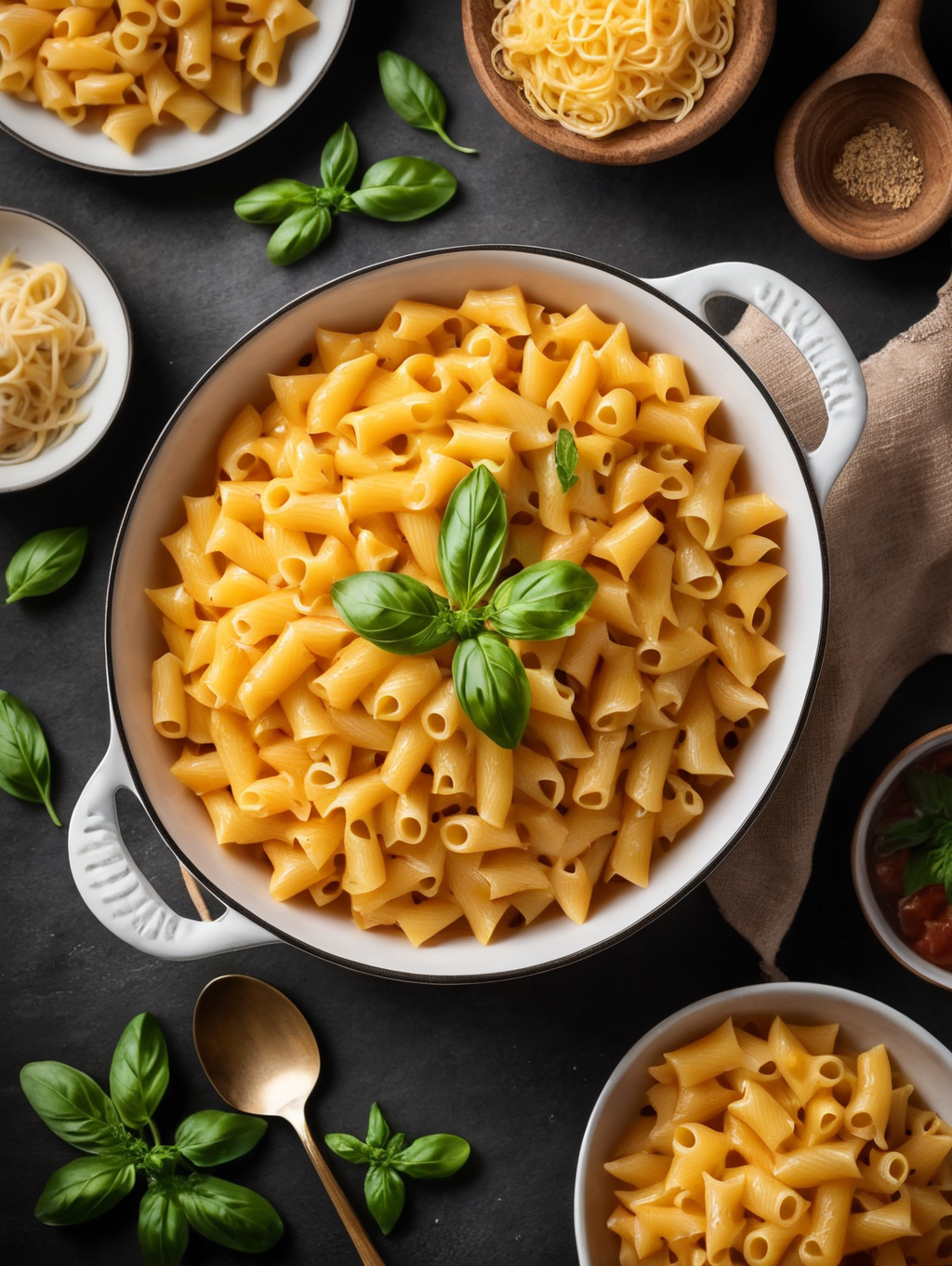 Premium Free ai Images | macaroni italian cuisine delicious food ...