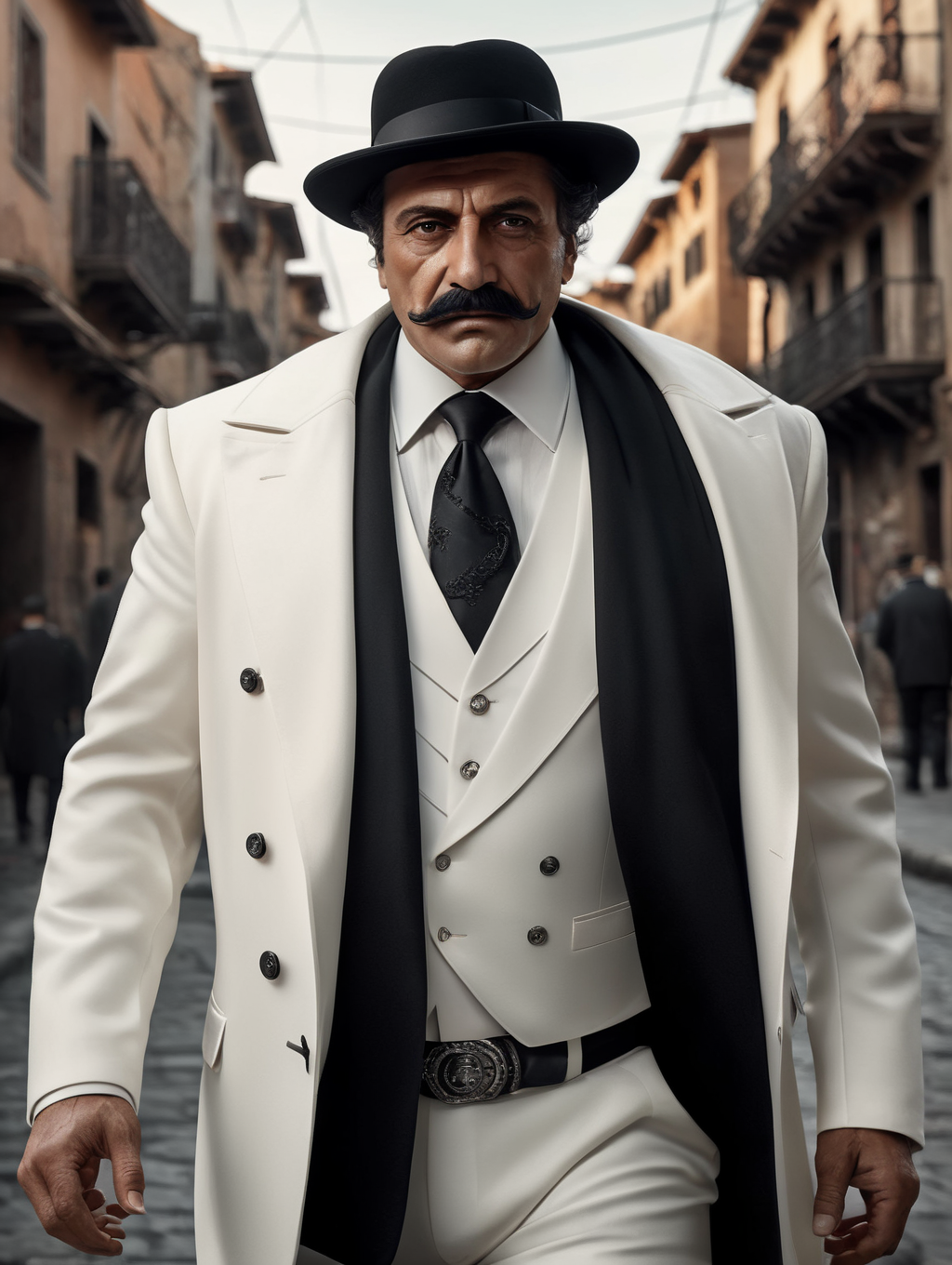 Premium Free ai Images | portrait of an italian mafioso from the in ...