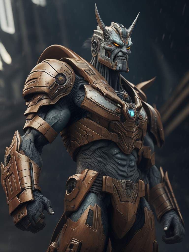 Premium Free ai Images | transformer ded pul stile marval