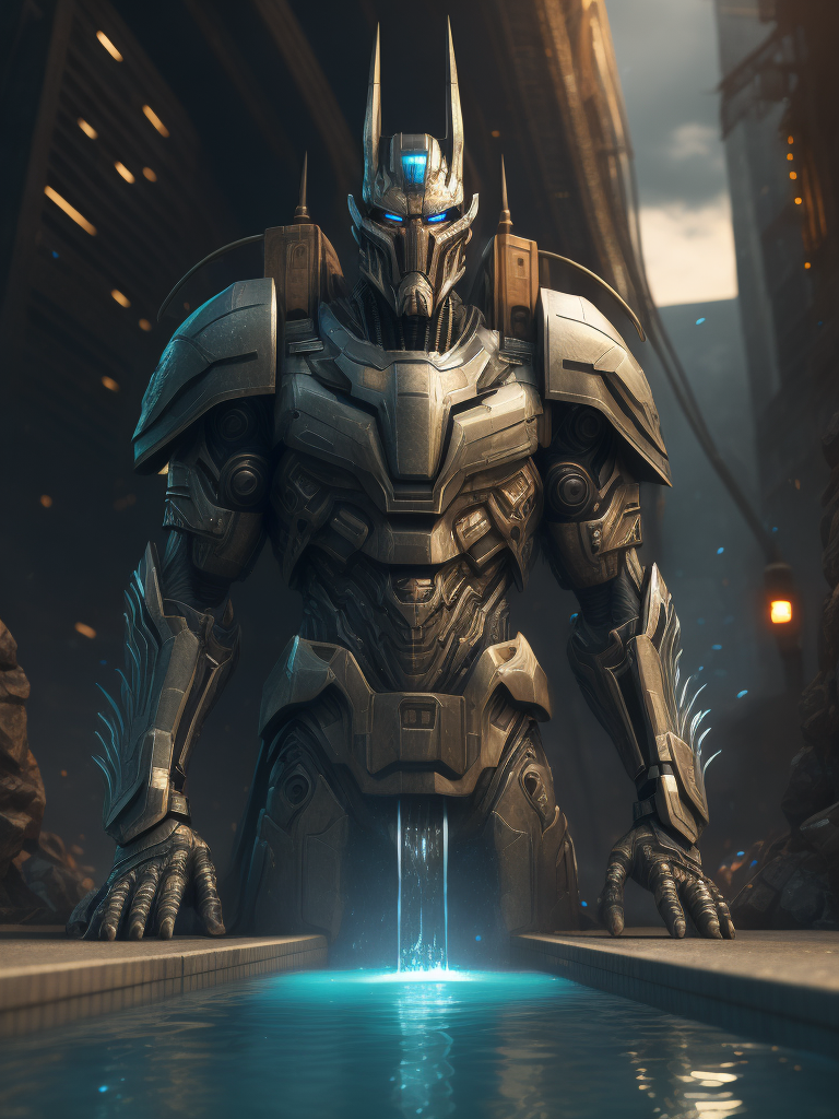 Premium Free ai Images | transformer ded pul stile marval