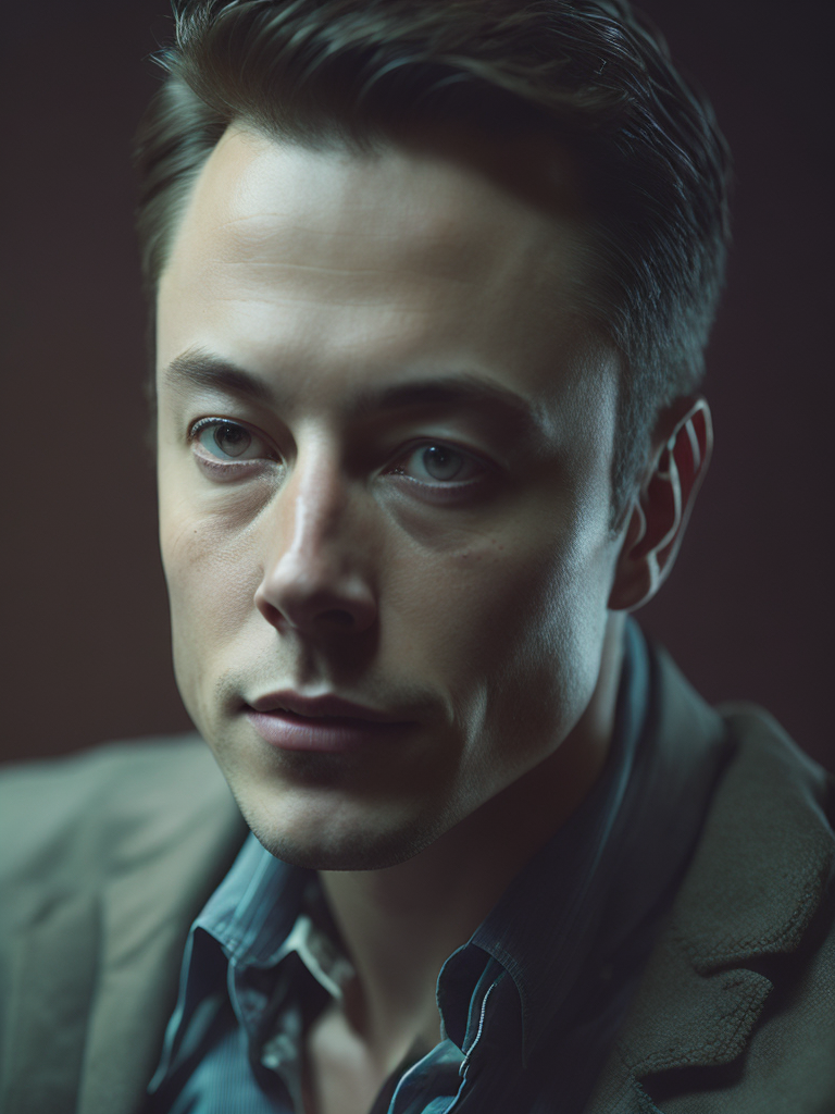 Premium Free ai Images | elon musk as irom man bright saturated colors ...