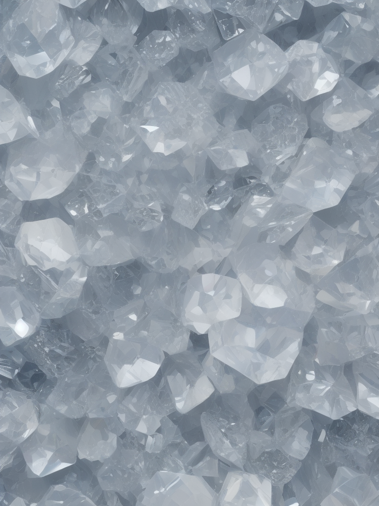 Premium Free ai Images | crystal texture pattern background top view ...