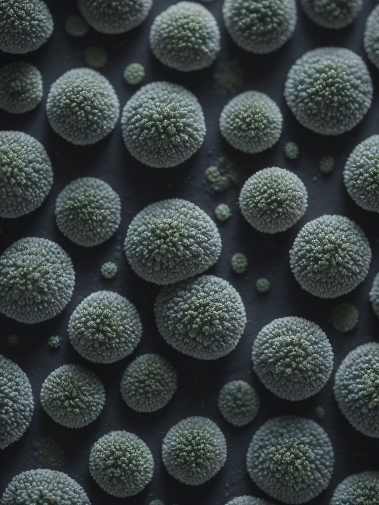 Premium Free ai Images | bacteria texture pattern background top view ...