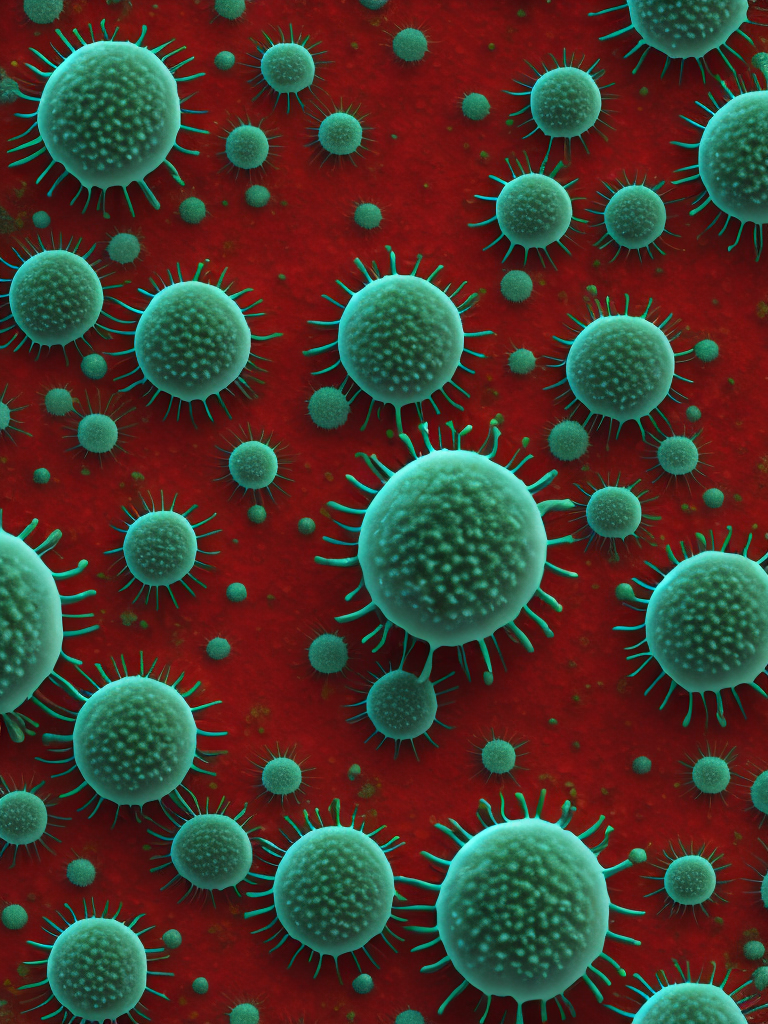 Premium Free ai Images | bacteria texture pattern background top view ...