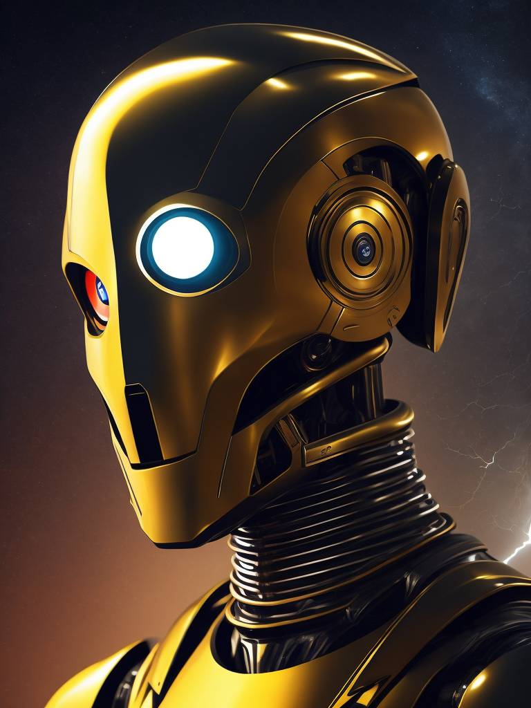Premium Free ai Images | robot illustration with two faces in the same ...