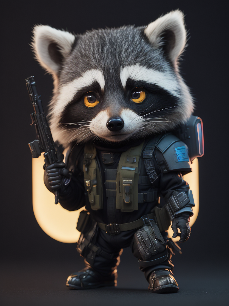 Premium Free ai Images | isometric view of chibi cute hyperrealistic ...