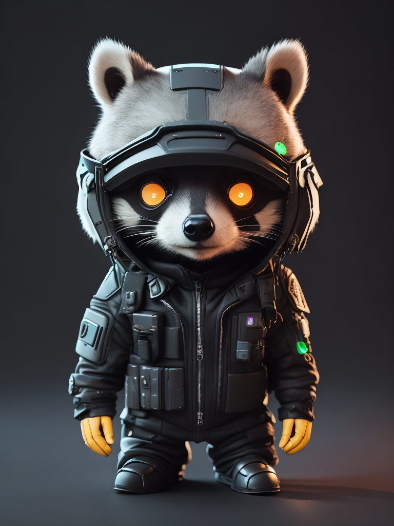 Premium Free ai Images | isometric view of chibi cute hyperrealistic ...