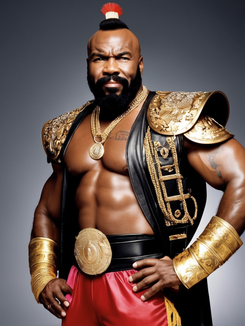 Premium Free ai Images | mr is baracus profile photo