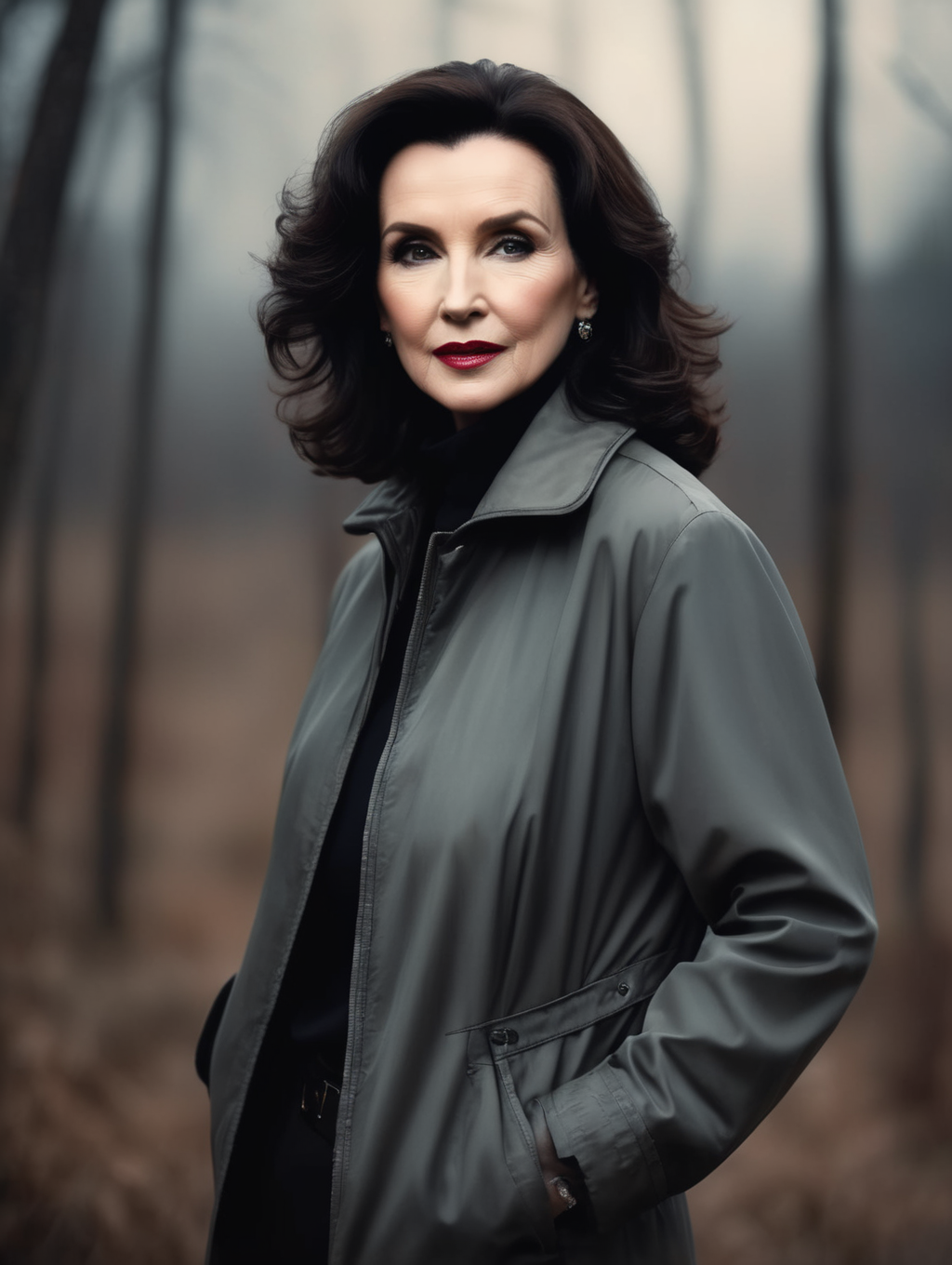 Premium Free ai Images | waist length portrait of marilyn vos savant ...