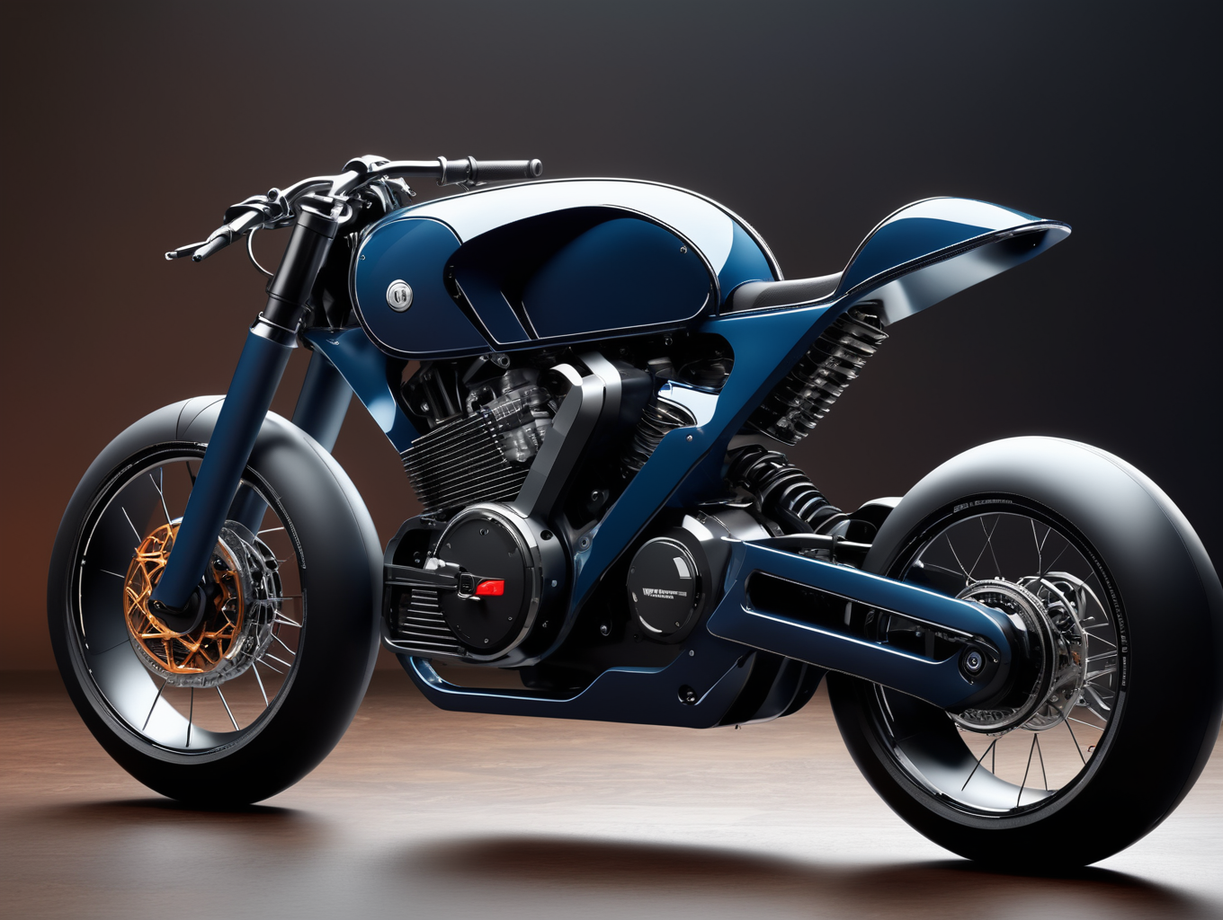 Premium Free ai Images | ultra futuristic minimal design bike designed ...