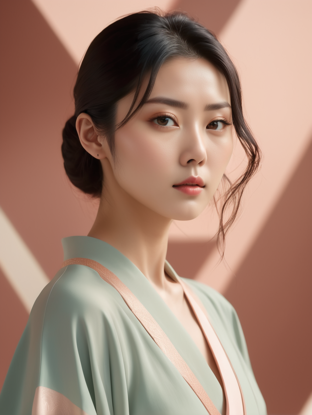 Premium Free ai Images | japan minimalism cinematic composition ...