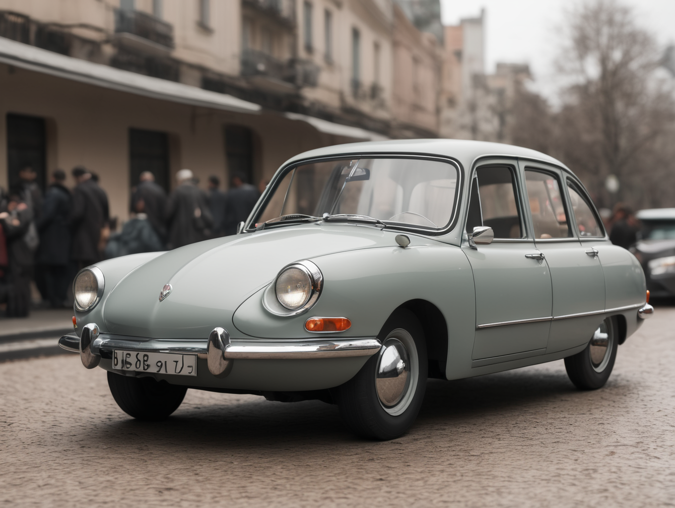 Premium Free ai Images | the eggy car