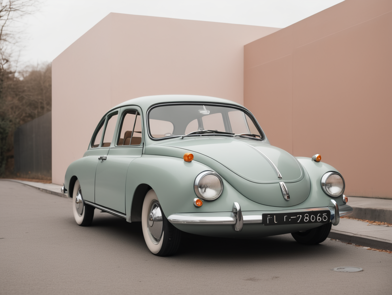 Premium Free ai Images | the eggy car