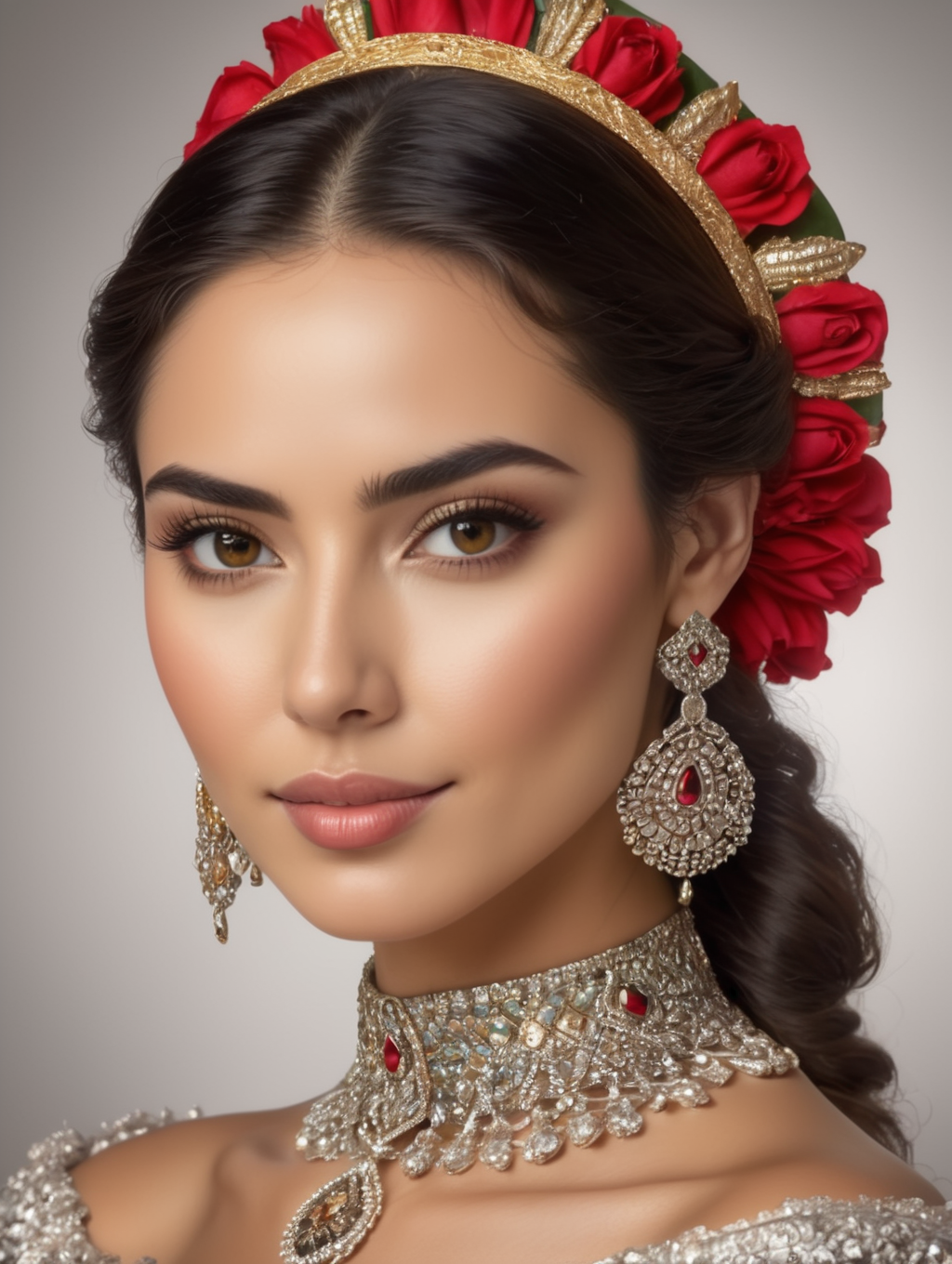 Premium Free ai Images | miss mexico portrait of the most beautiful ...