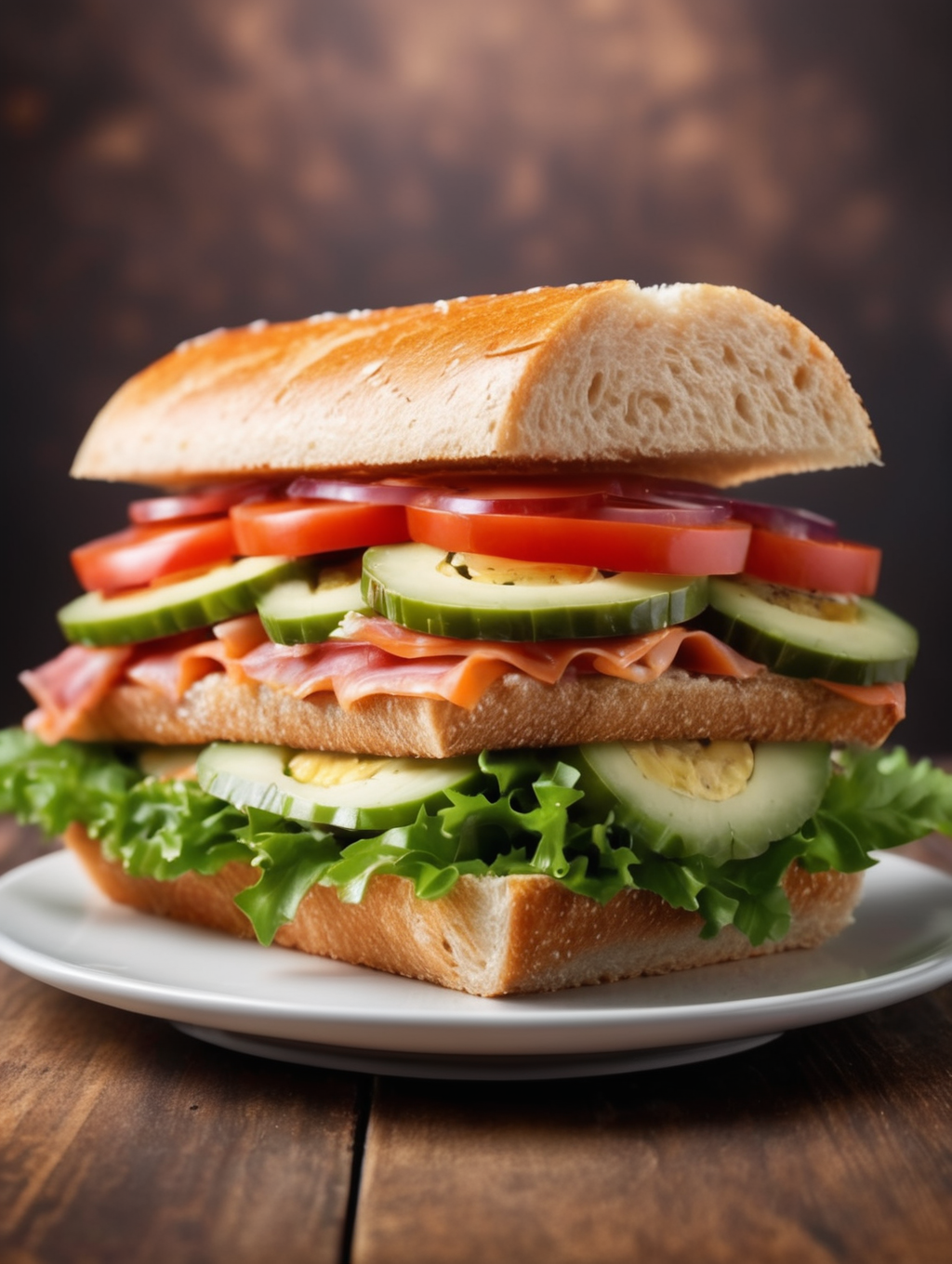 Premium Free ai Images | tasty and good looking perfect oily sandwich ...