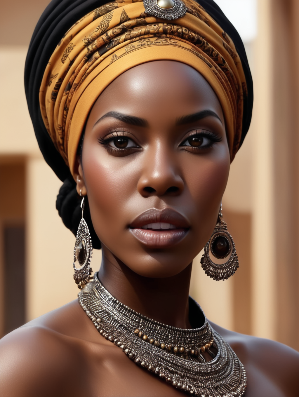 Premium Free Ai Images Realistic Cinematic Close Up Of Beautiful Dark