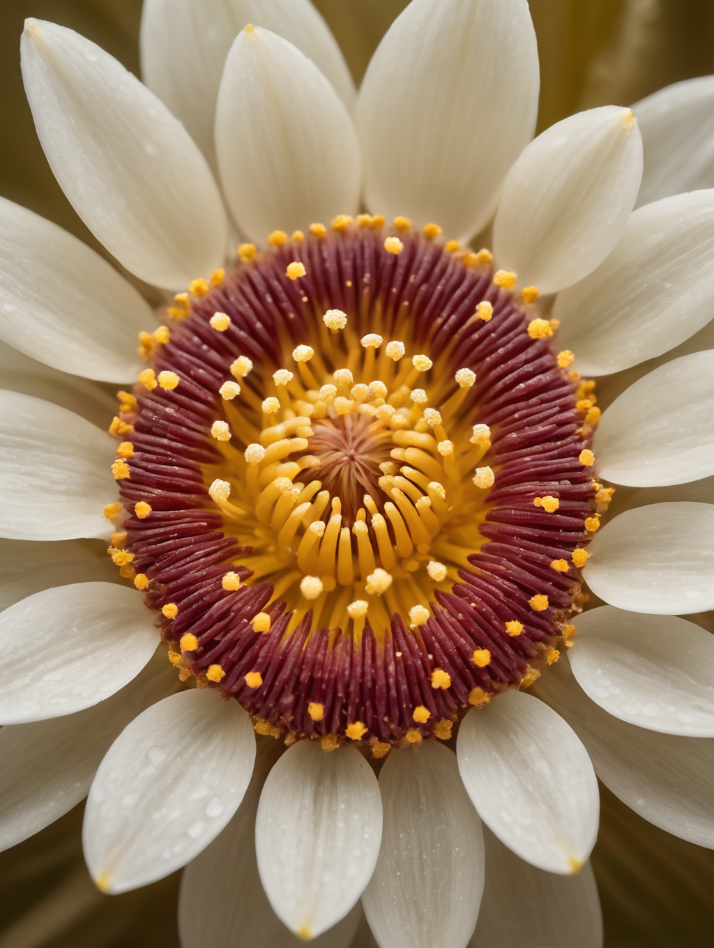 Premium Free ai Images | inside flower the view transforms into ...