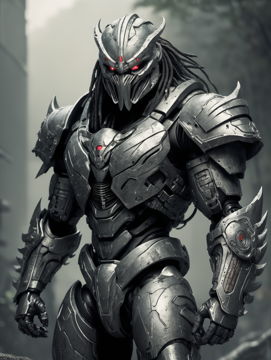 Premium Free ai Images | cyber predator in the year of