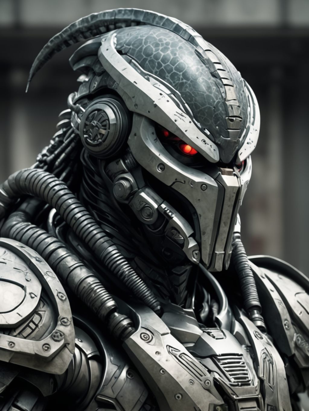 Premium Free ai Images | cyber predator in the year of
