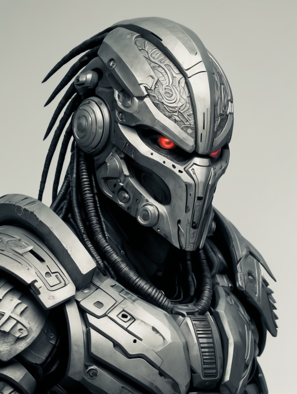 Premium Free ai Images | cyber predator in the year of