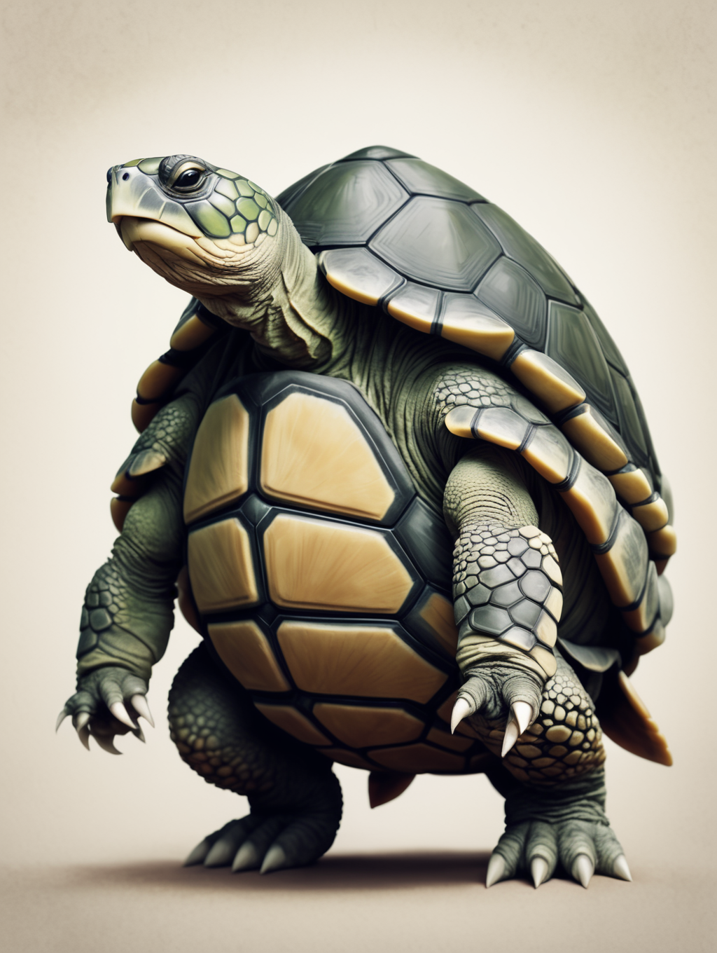 Premium Free ai Images | turtle in naruto style