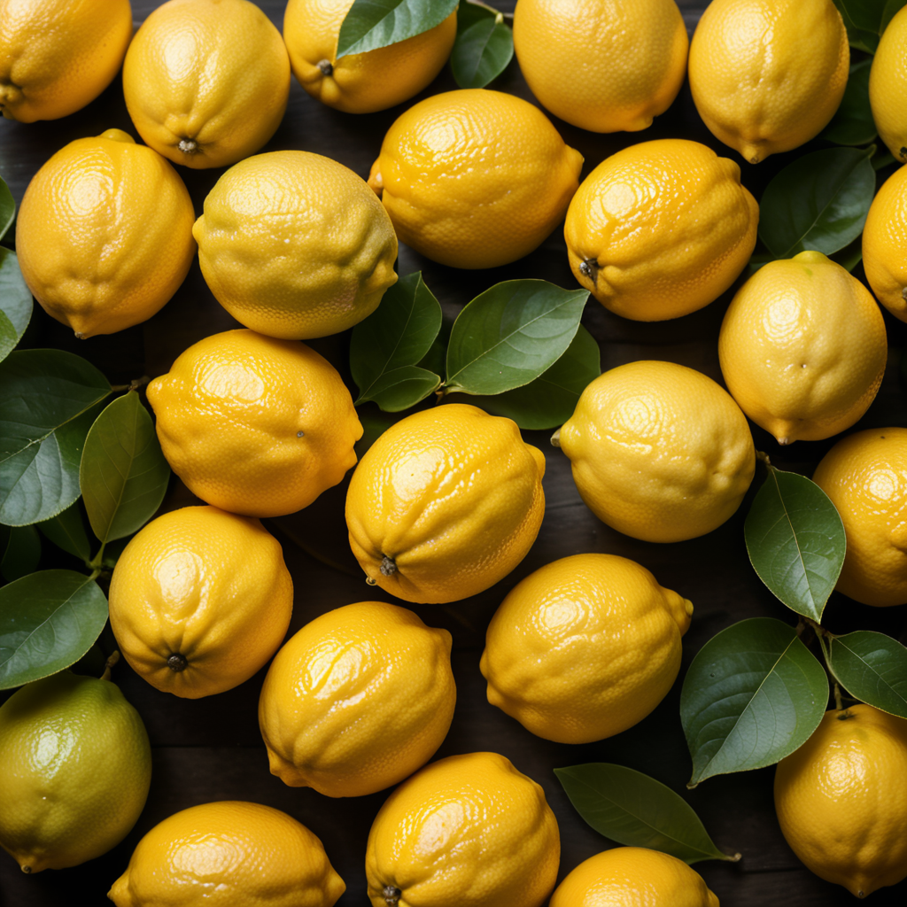 Premium Free ai Images | millions of lemons
