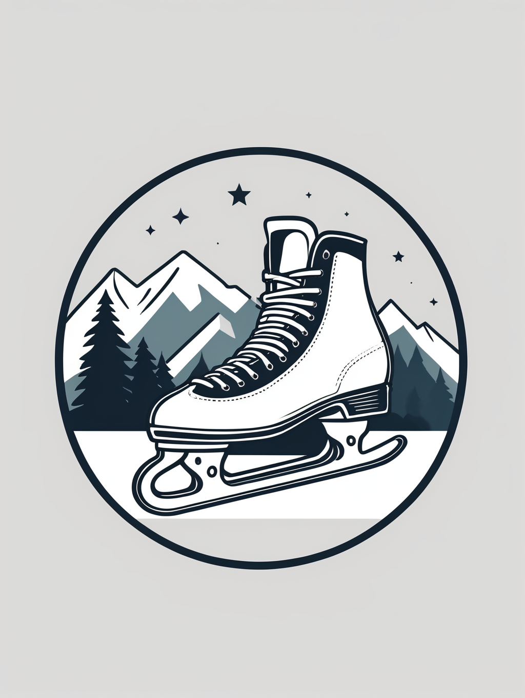 Premium Free ai Images | skating logo minimalist logo flat vector