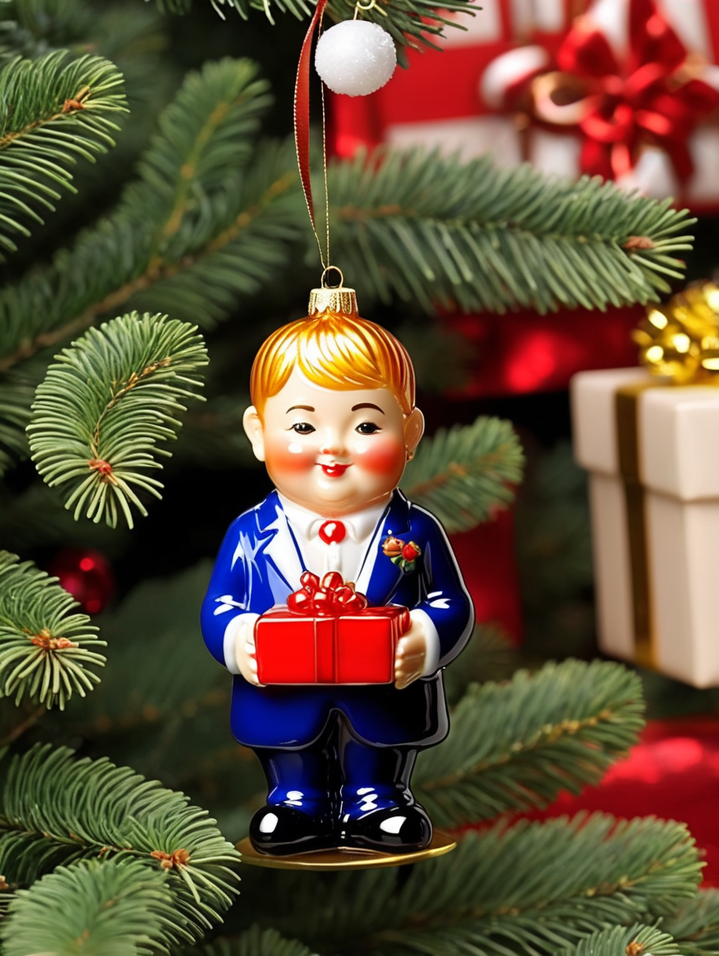 Premium Free ai Images | logo monlab small glass glass figure holding ...