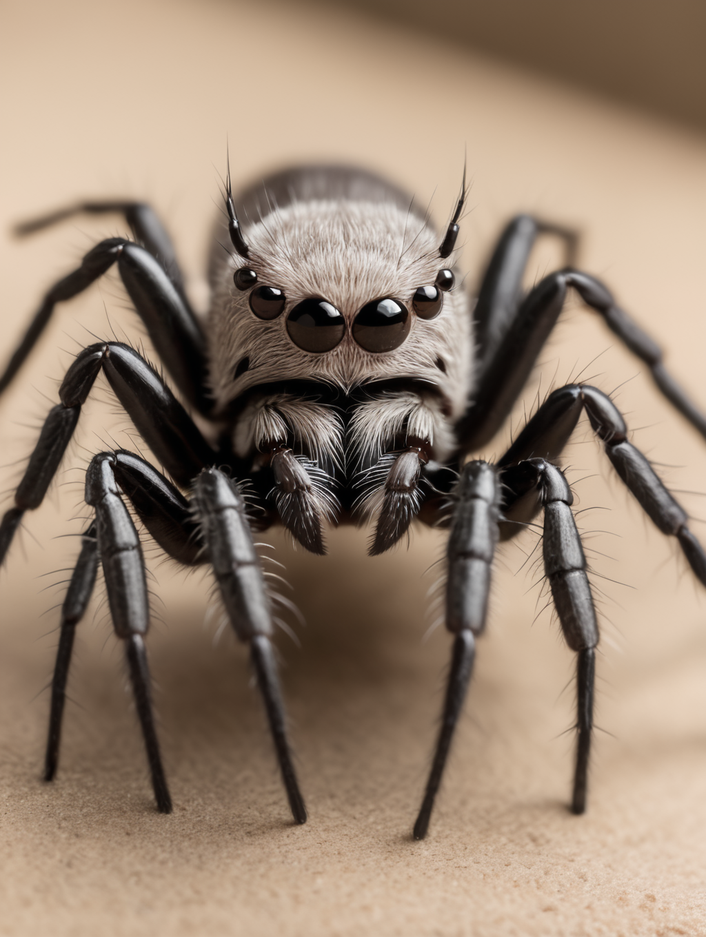Premium Free ai Images | the cat spider