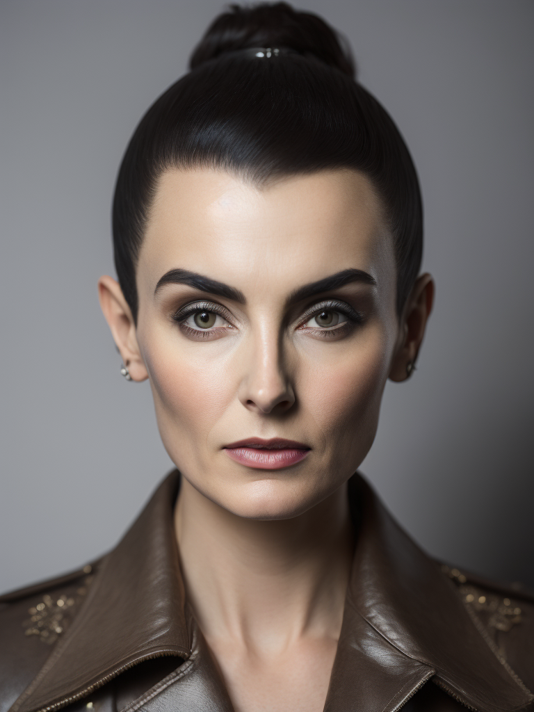 Lumenor AI Image Generation - sinead oconnor black latex ultra photo ...