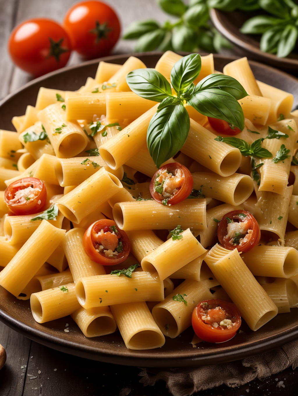 Premium Free ai Images | pasta elbows italian cuisine delicious food ...
