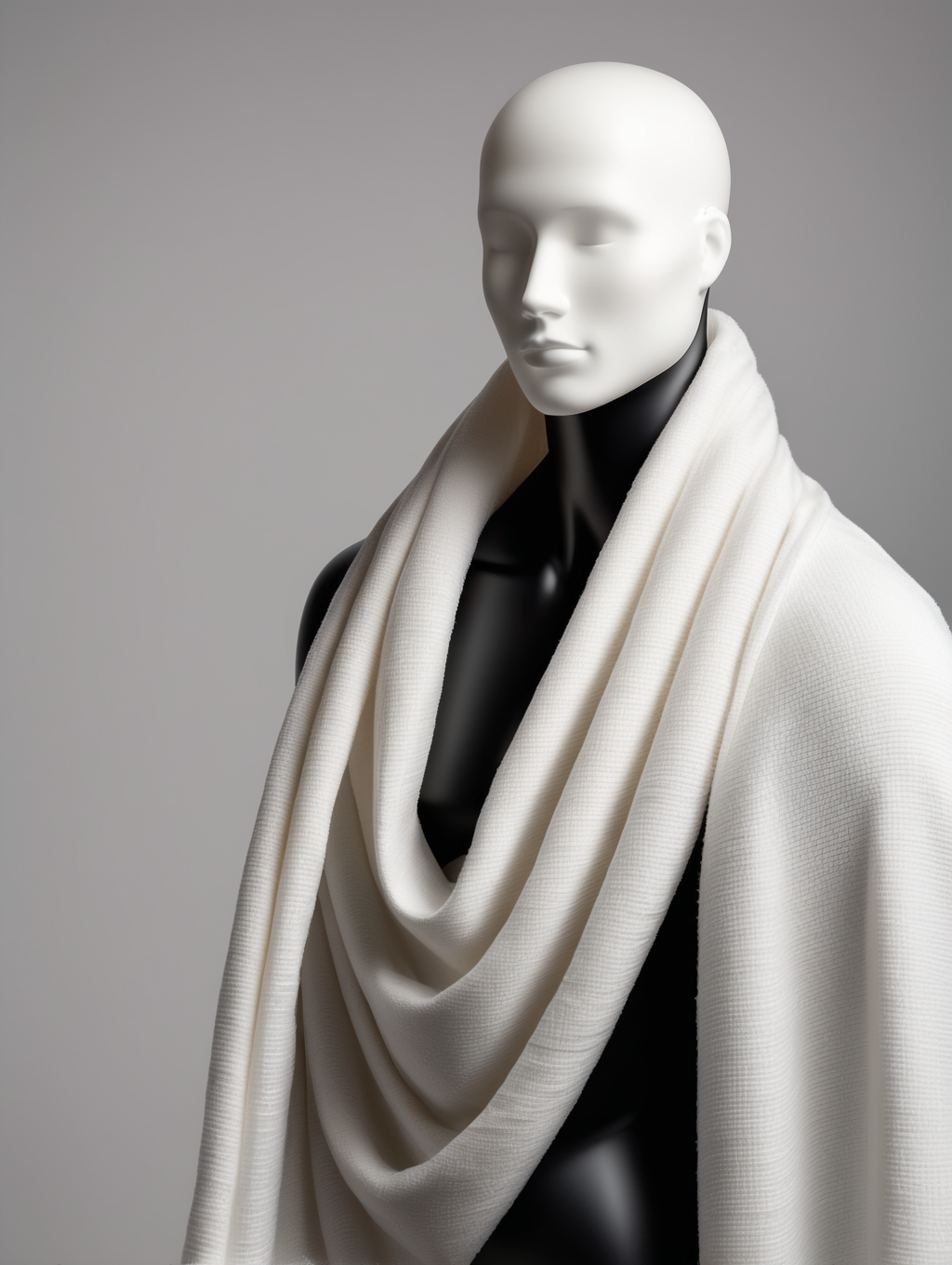 Premium Free ai Images | black matte mannequin without face and hair ...