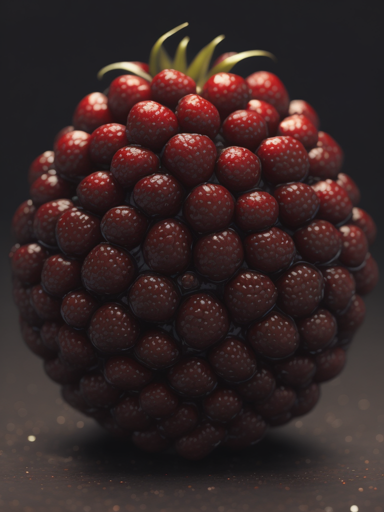 Premium Free ai Images | pixel art of berry