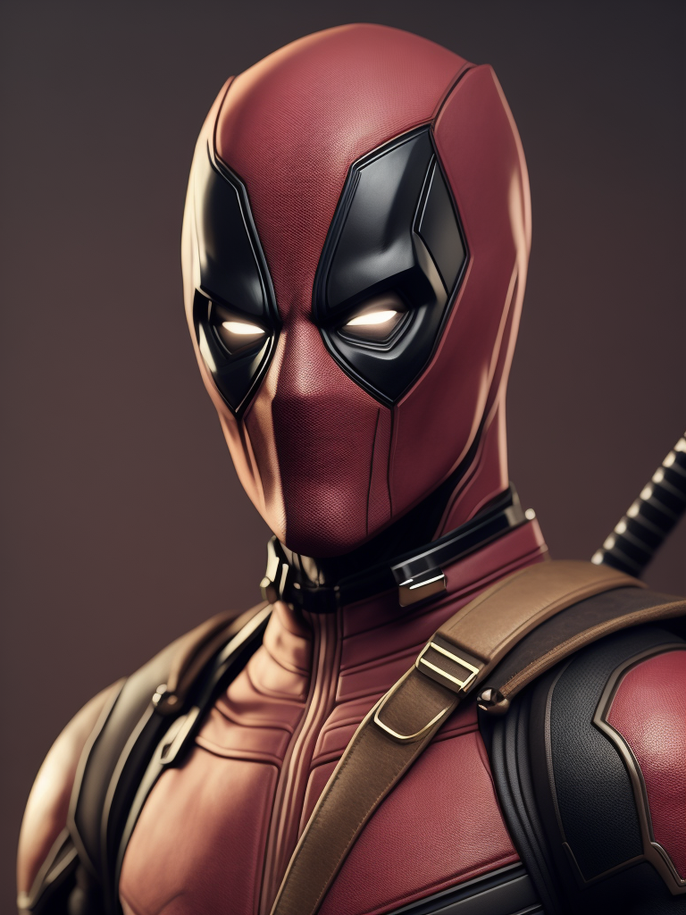 Premium Free ai Images | deadpool in pink suit