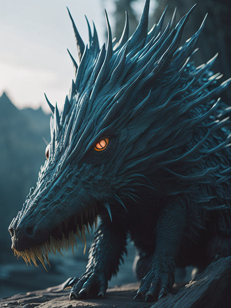 Premium Free ai Images | shimu the very first kaiju and origin of all ...