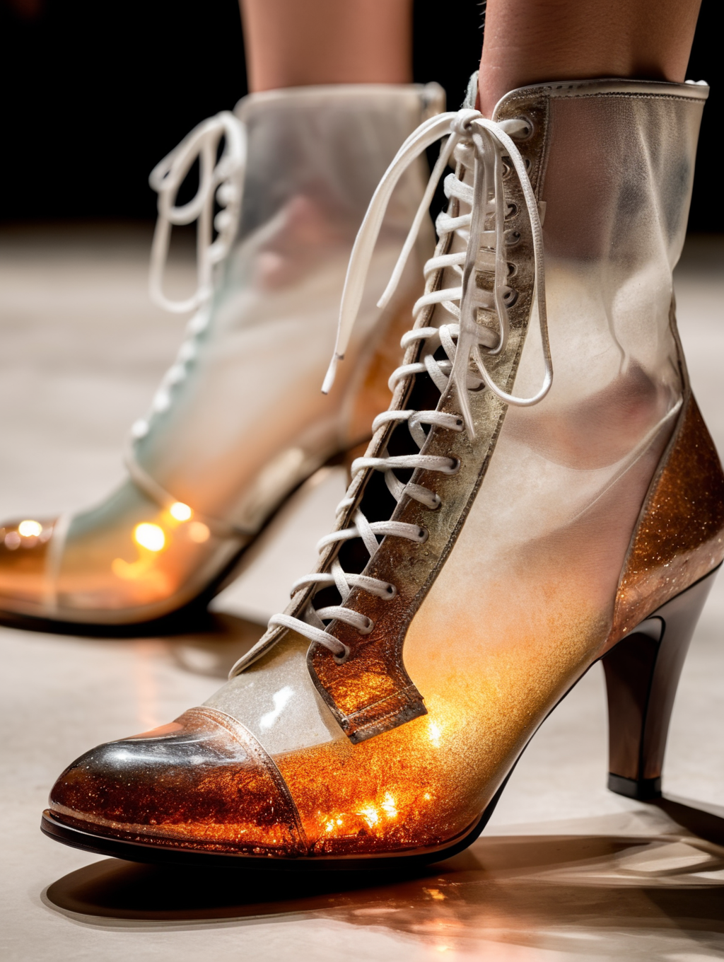 Premium Free ai Images | generate collection of translucent and ...