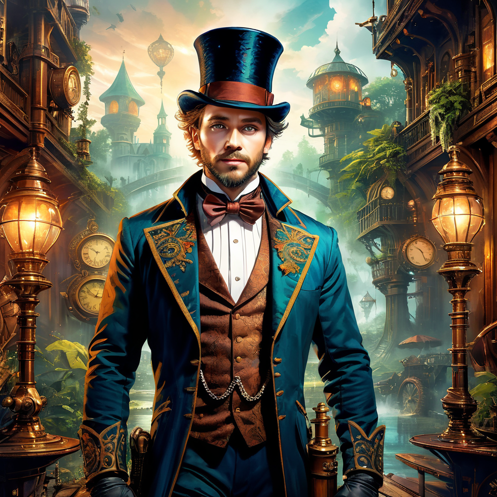 Premium Free ai Images | imagine whimsical fusion where the enchanting ...